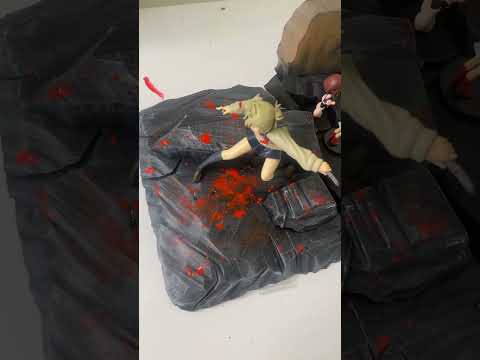 Custom anime figure stands in the works #myheroacademia #animefigures #anime