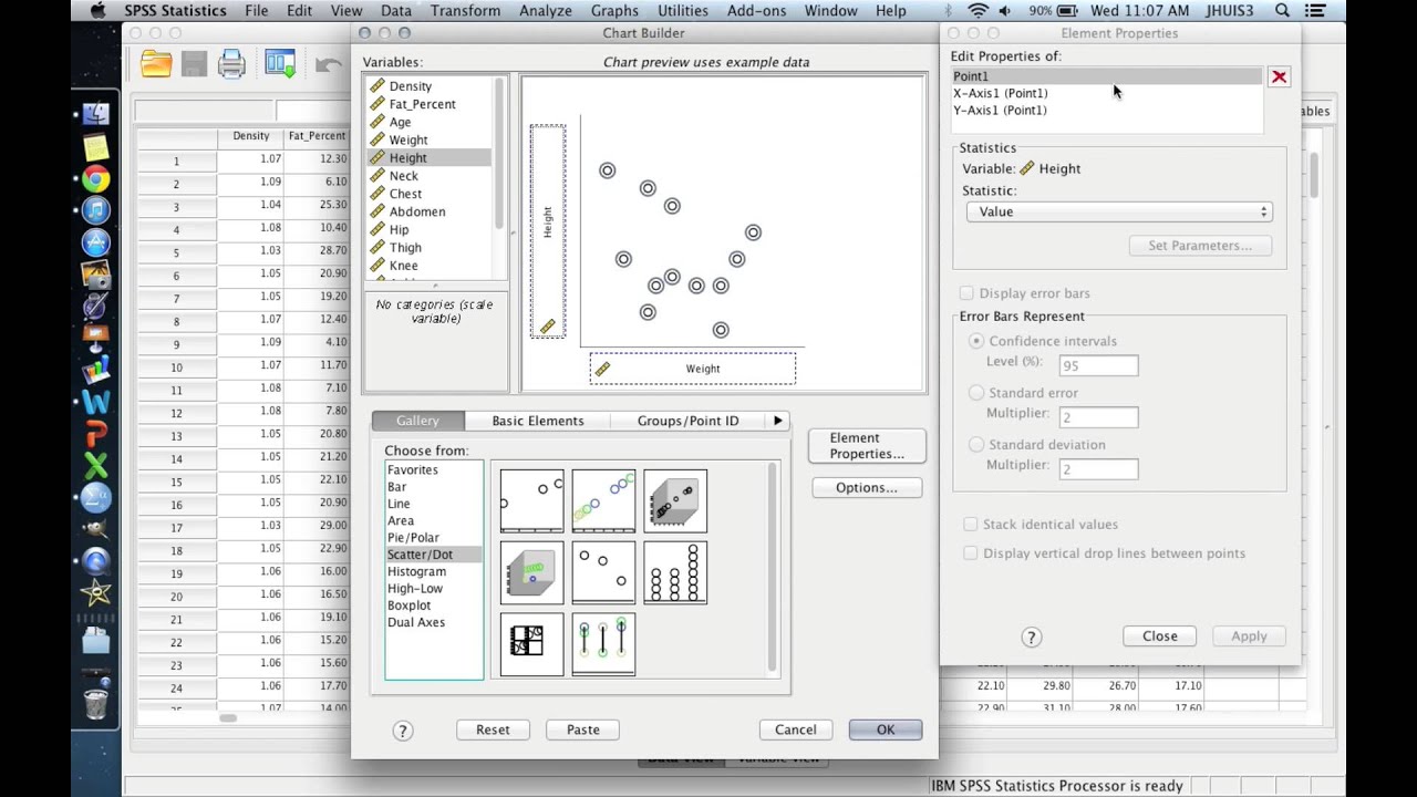 SPSS 3-5 Scatterplot