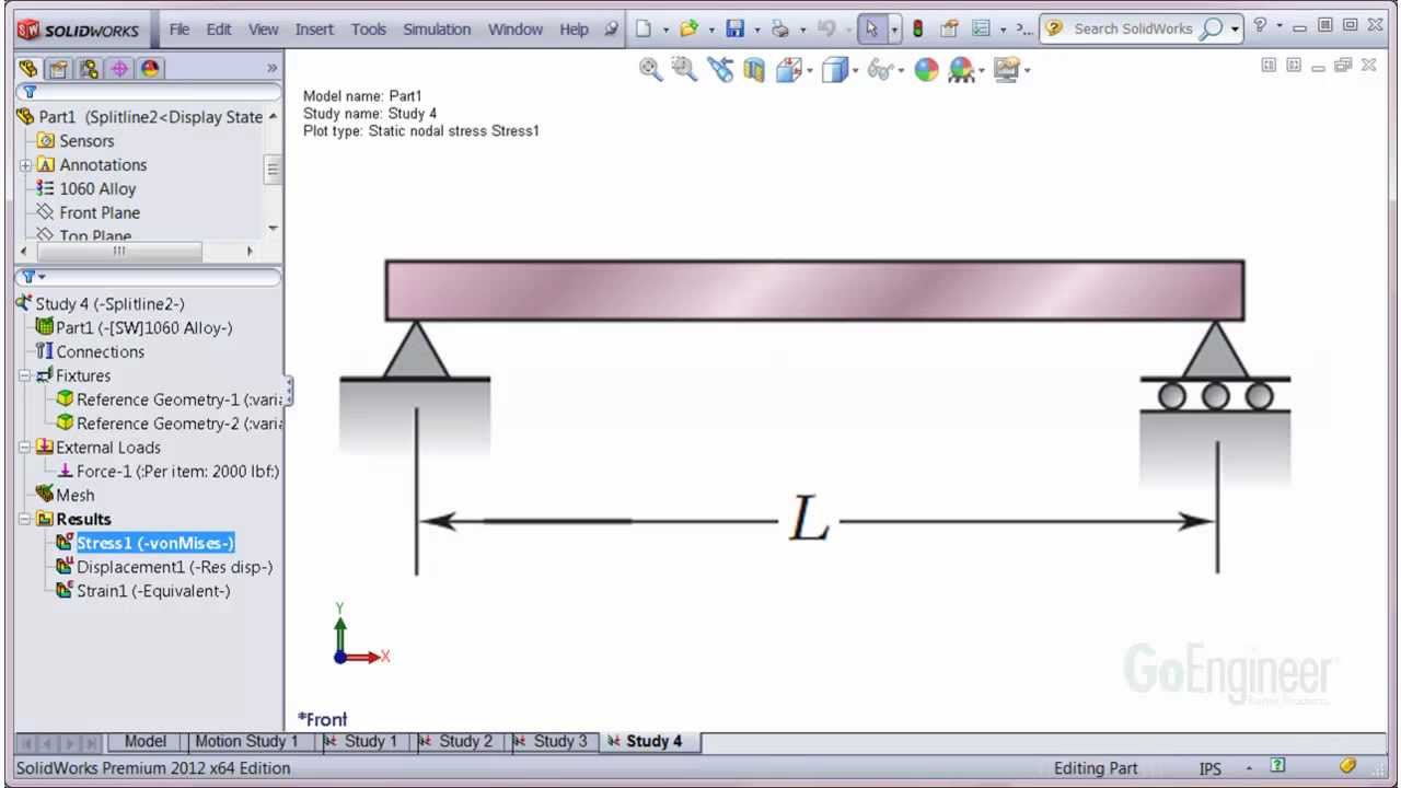 SOLIDWORKS Quick Tip - Pinned-End Support (BEAM Elements)