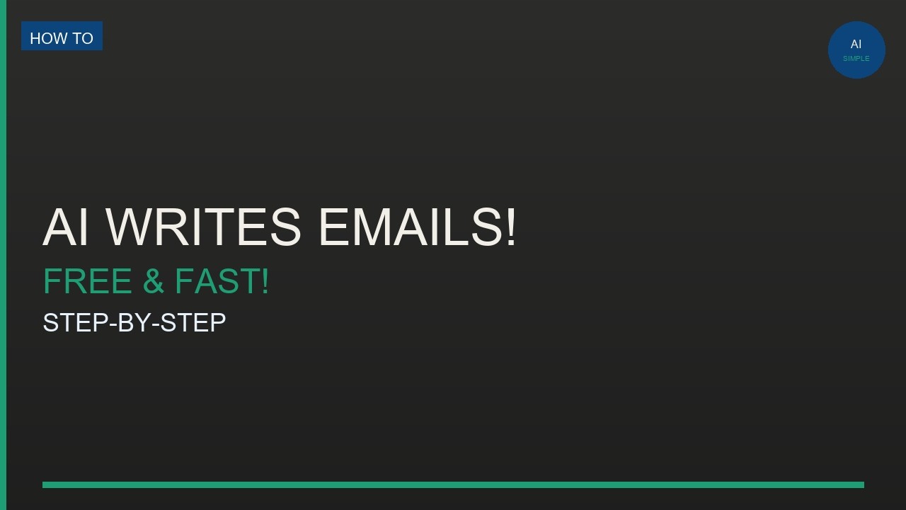 AI Writes Your Emails: FREE & FAST!