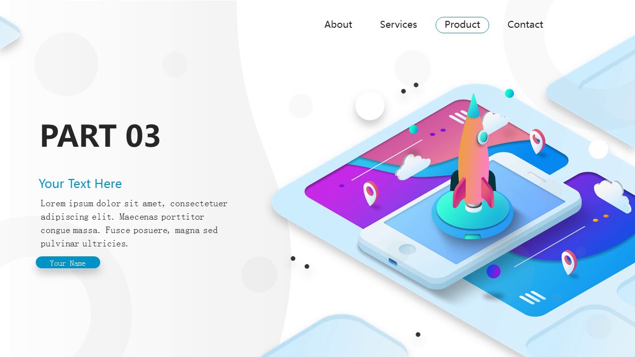 Creative company business ideas design PowerPoint template