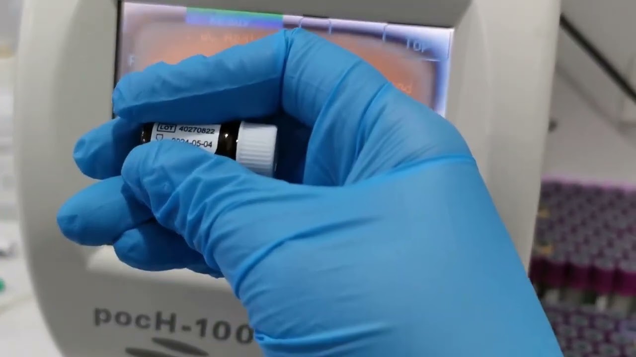 Hematology Analyzer Quality Control and Running of patient's sample