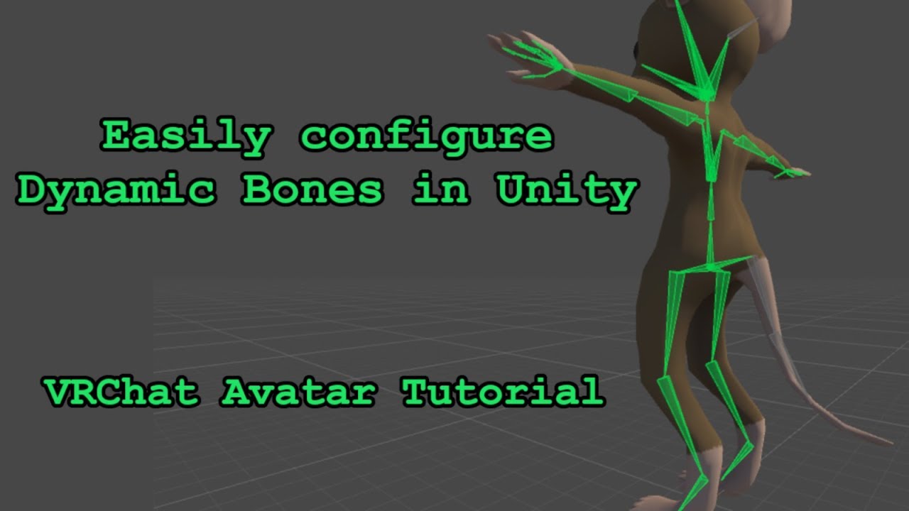 Easy Dynamic Bone configuration for VRChat - Tutorial