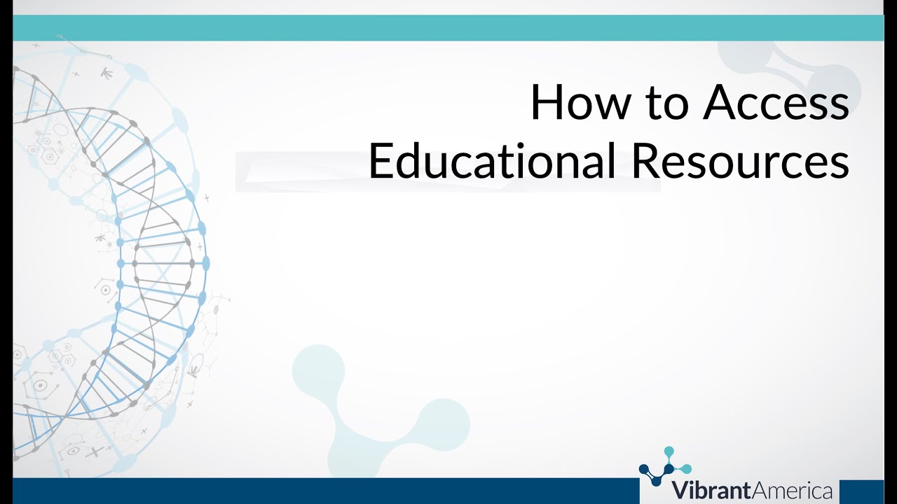 How to Access Educational Resources