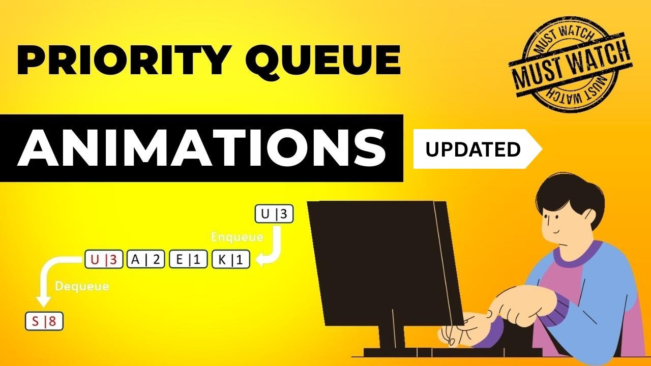 Priority Queue Animations | Data Structure | Visual How