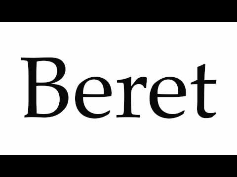 How to Pronounce Beret