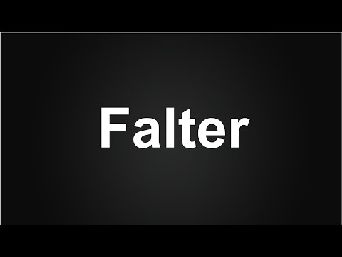 Falter Meaning in Urdu, How to Falter in English, Falter Meaning in Hindi