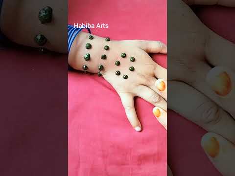 Kids mehandi design | Beautiful mehndi|| mehndi design simple|| back hand simple mehandi #shortvideo