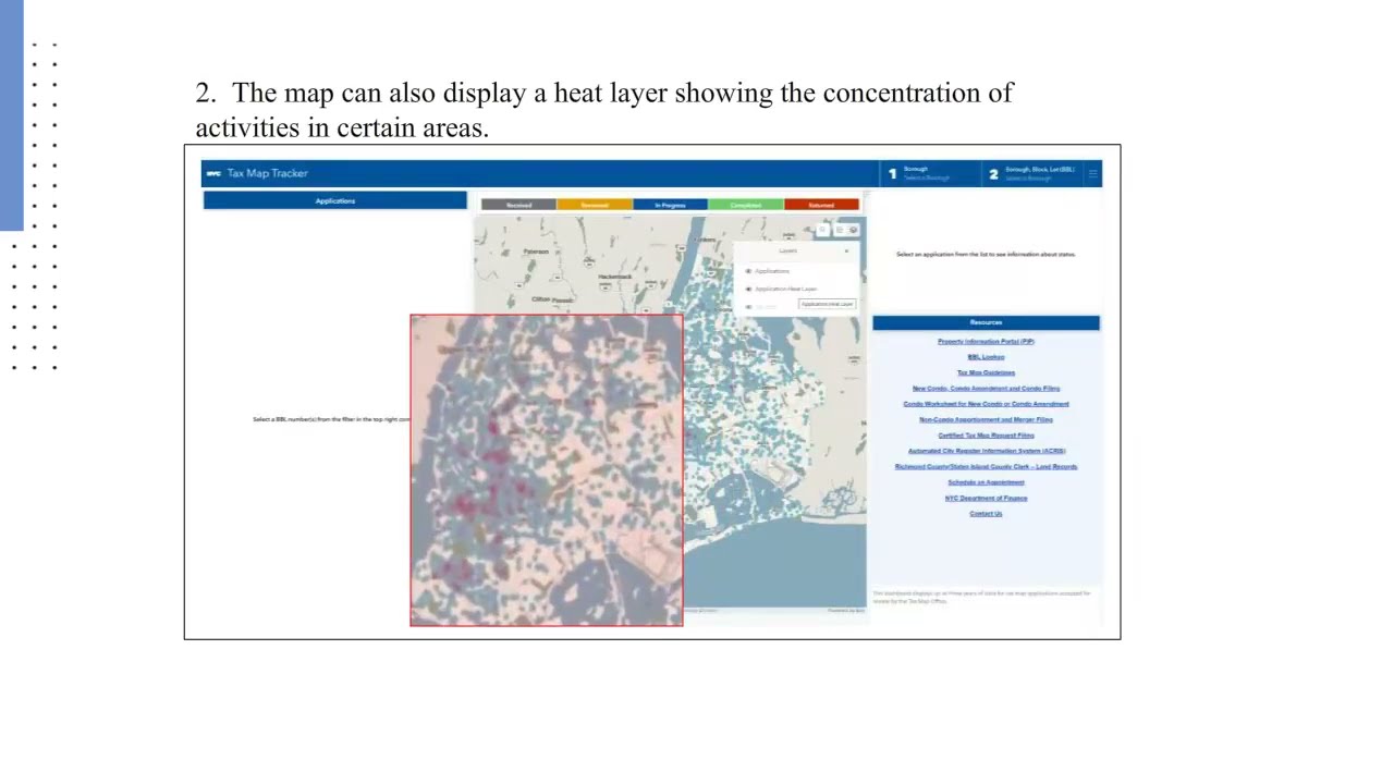 Tax Map Tracker Video Guide (Desktop Version)