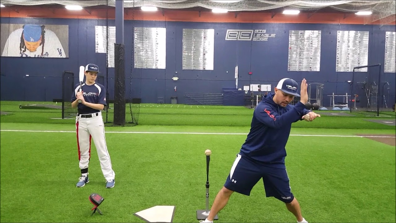 Step Through hitting drill with the VPX Harness
