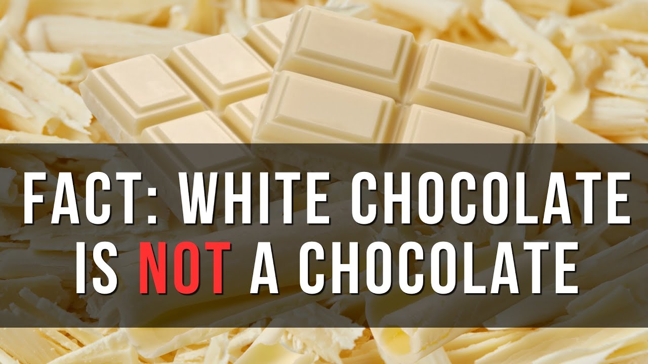 Why White Chocolate Isn’t Technically Chocolate