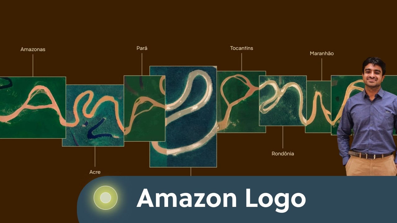 Amazon New Logo | Amazonia River | Brazil #amazonia #amazon #branding #graphicdesign