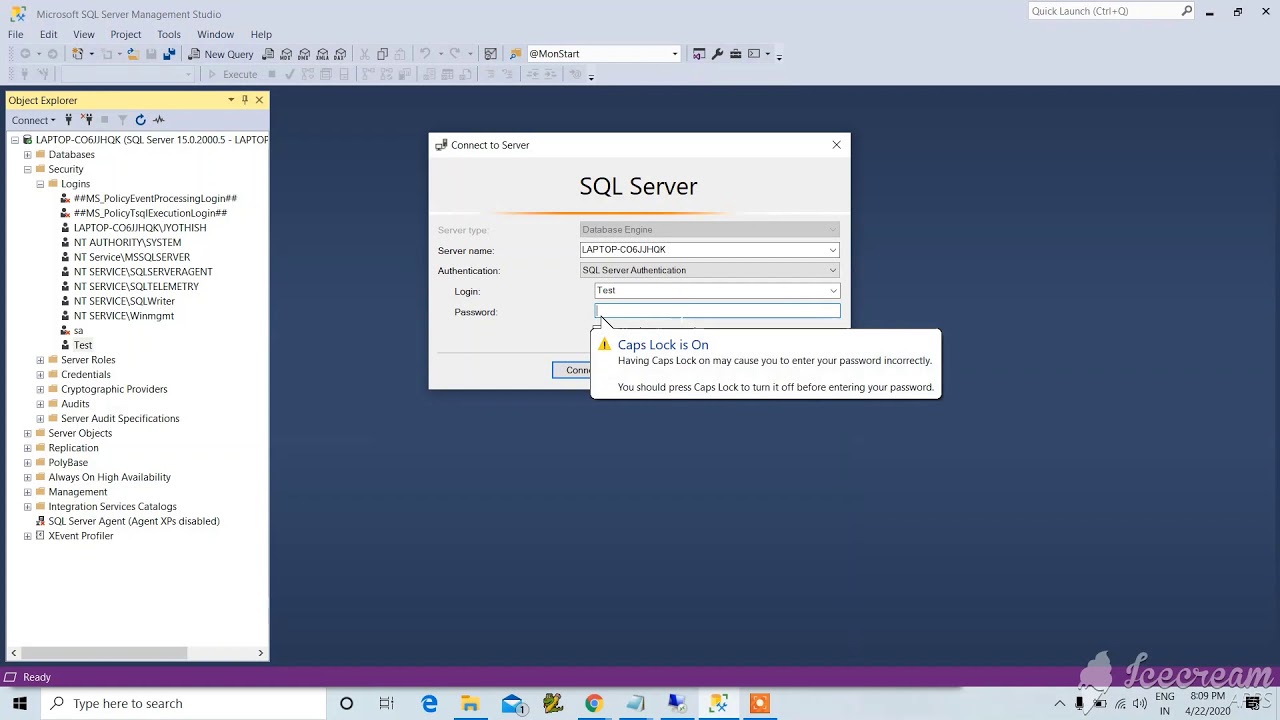 sql server windows authentication not working | Solved