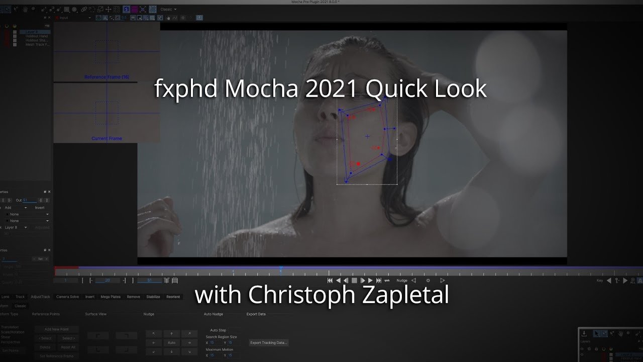 fxphd Mocha 2021 Quick Look