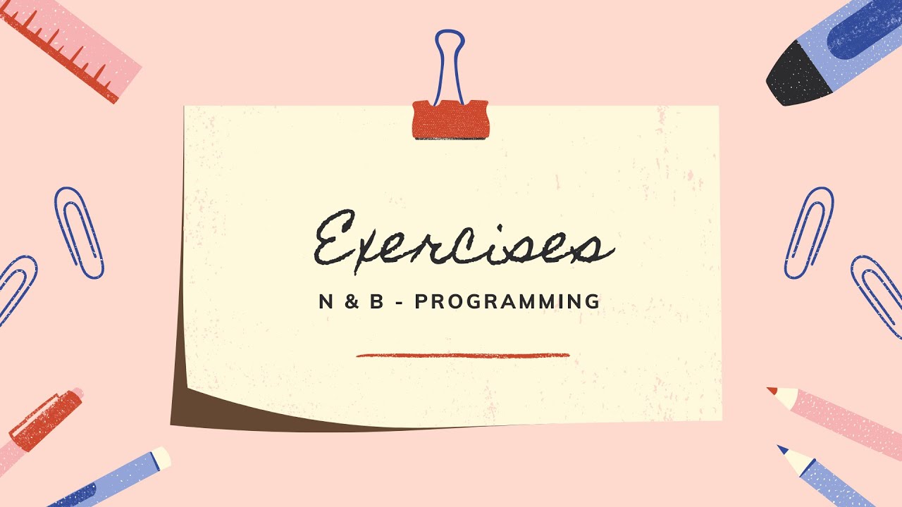 HTML & CSS EXERCISES!