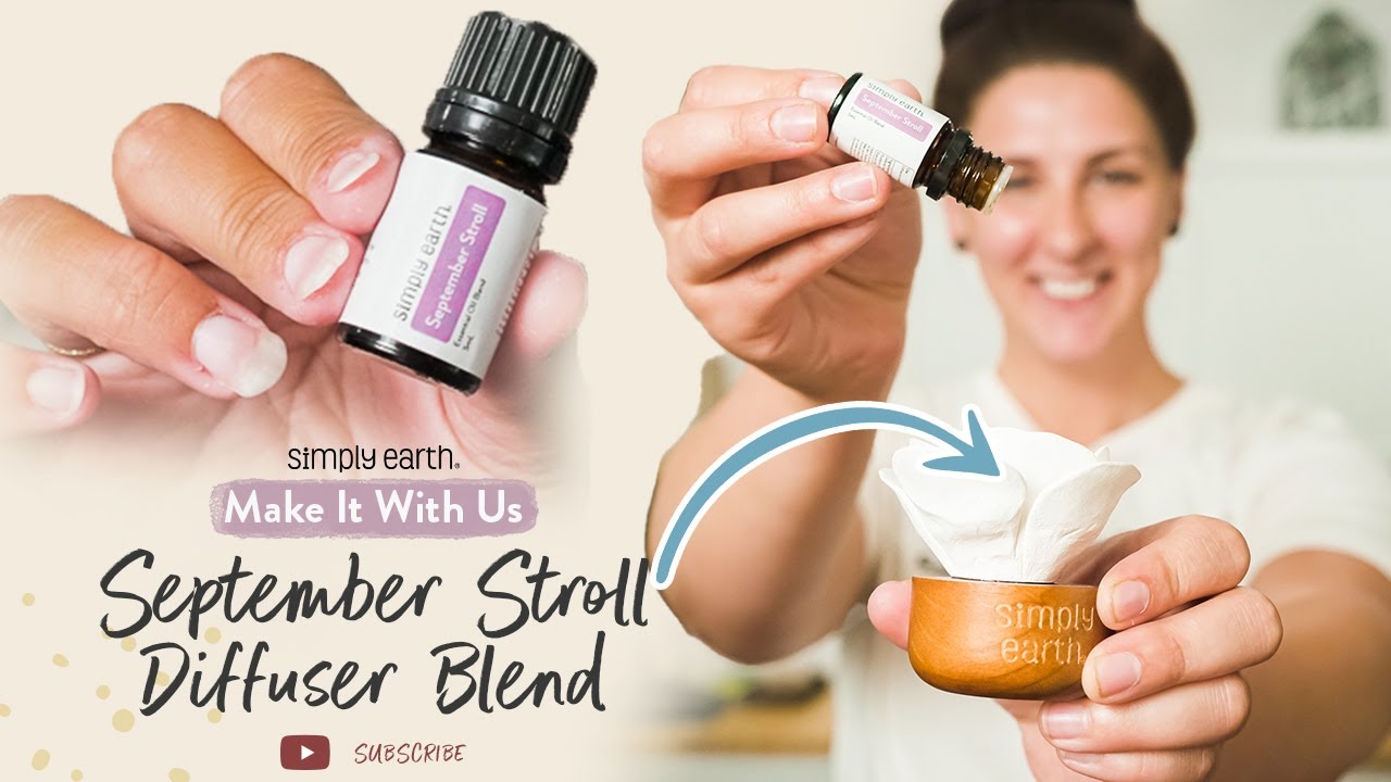 September Stroll: Essential Oils Relaxation Blend For Diffuser