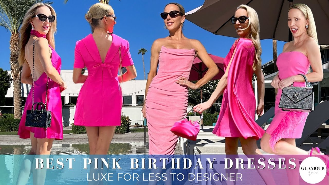 Huge Pink Birthday Dress Try On Haul | Cute, Feminine, Sexy Outfits That Wow!