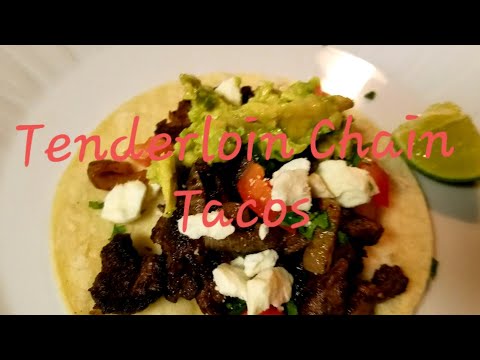Tenderloin Chain Tacos! What the cooks and crew eat! Featuring Behrnes Jalapeno Pepper Salt