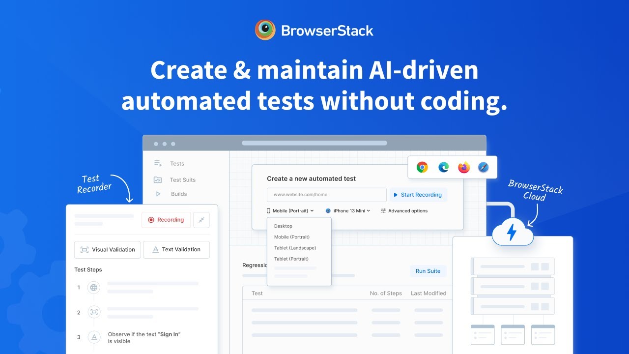 BrowserStack Low Code Automation | Sneak Peak