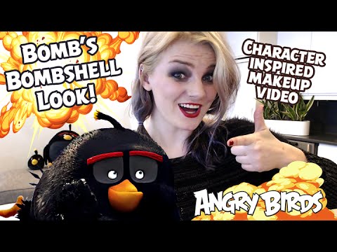 Angry Birds - Bomb's Bombshell Makeup Tutorial!