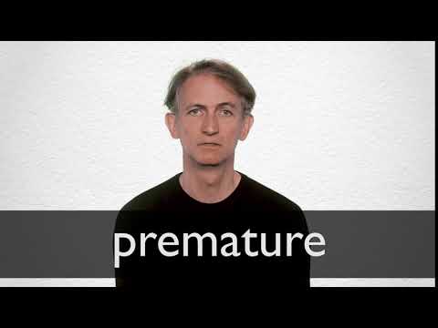 PREMATURE Synonyms | Collins English Thesaurus