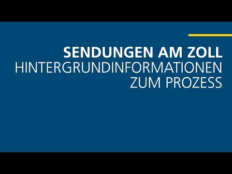 Sendungen am Zoll - Wissenswertes zum Vorgang I Q&A