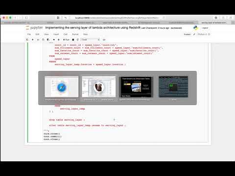 Implementing the Serving Layer of Lambda Architecture using Redshift | Dorian Beganovic