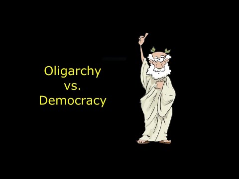 Oligarchy vs. democracy