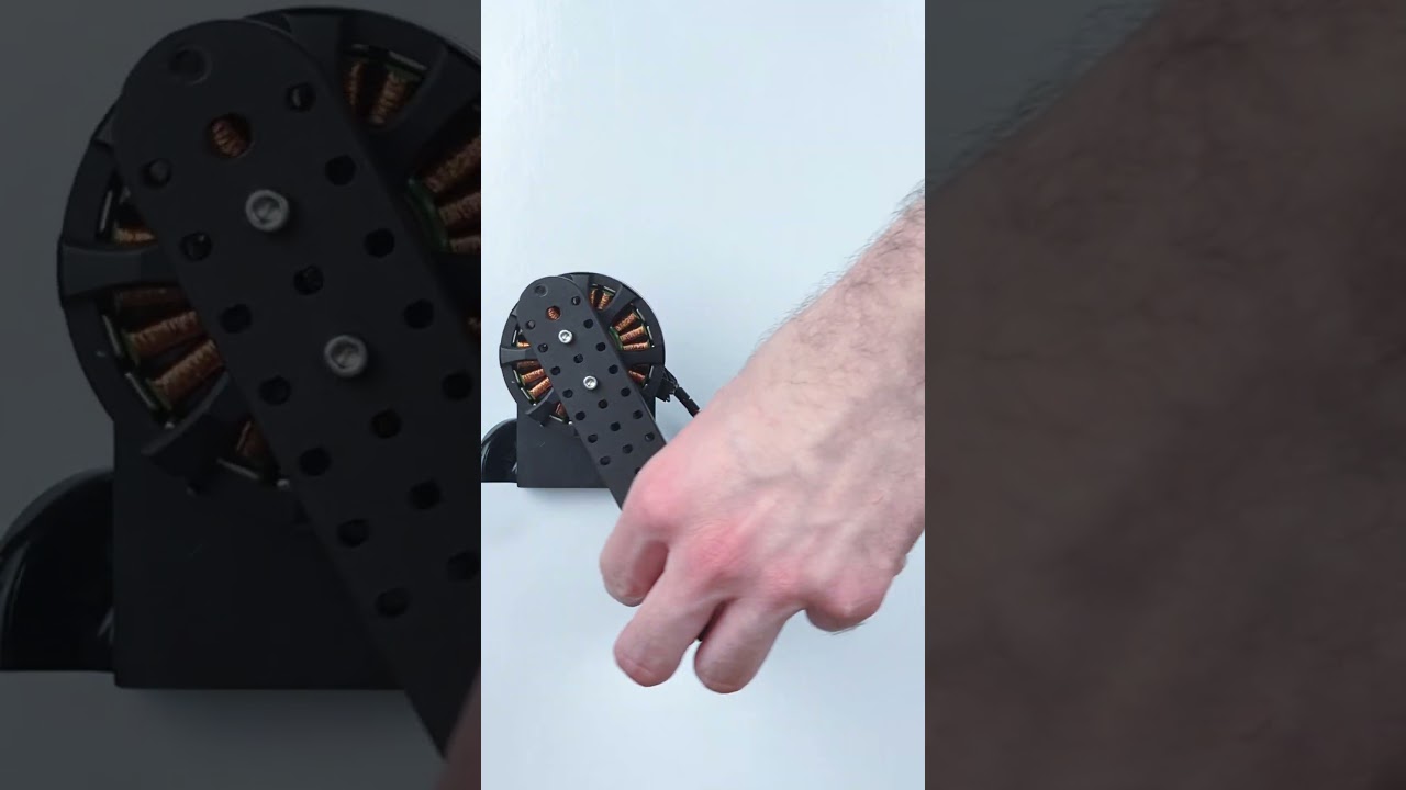 BLDC motor single DOF gravity compensation