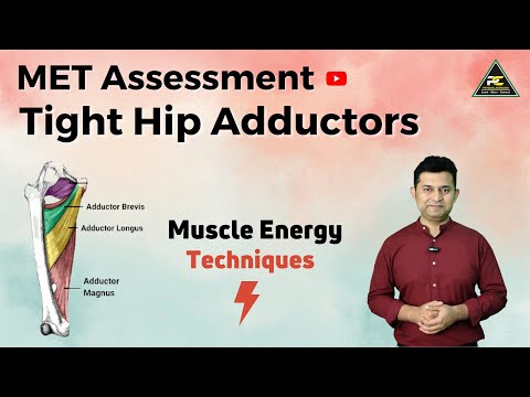 Learn MET ASSESSMENT FOR TIGHT HIP ADDUCTORS MUSCLE ENERGY TECHNIQUE ...