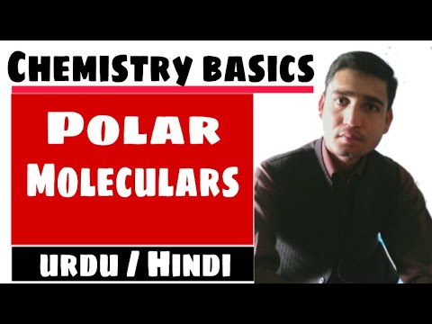 Chemistry basics I Polar molecules in hindi by the education forum
