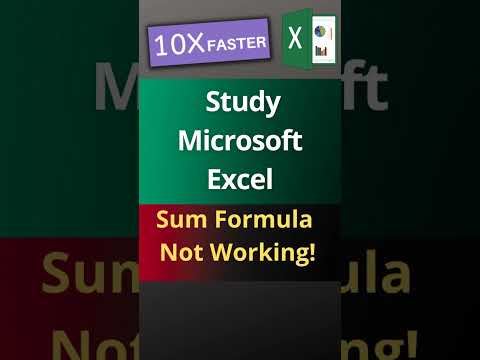 Stretchyourskills | excel sum is zero | excel tutorial | excel formulas and functions