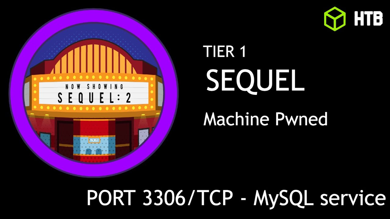 Sequel - Hack The Box Walkthrough & Machine solved - Starting Point - Tutorial - Tier 1