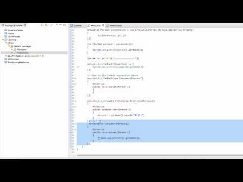 Learn filtering using lambda expressions - Mind Luster