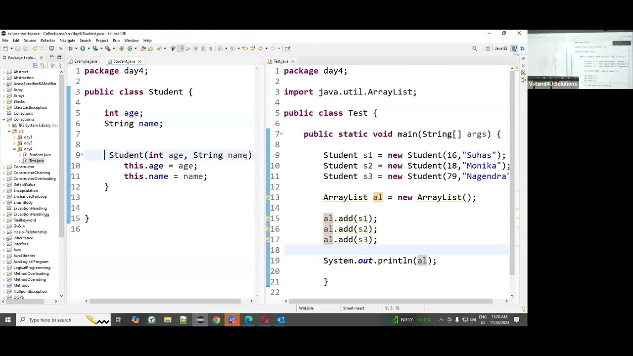 44 Vector, Set, HashSet in Java