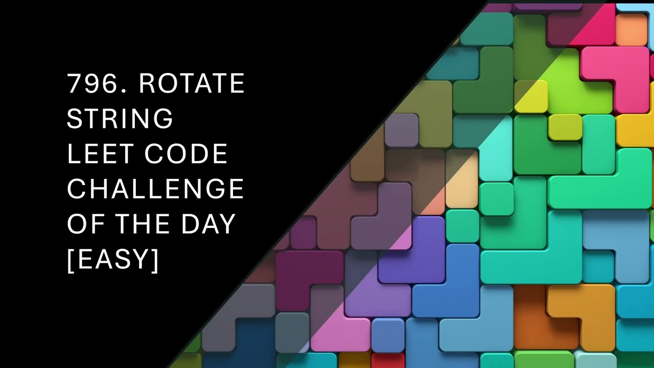 796. Rotate String Leetcode [EASY] Java solution