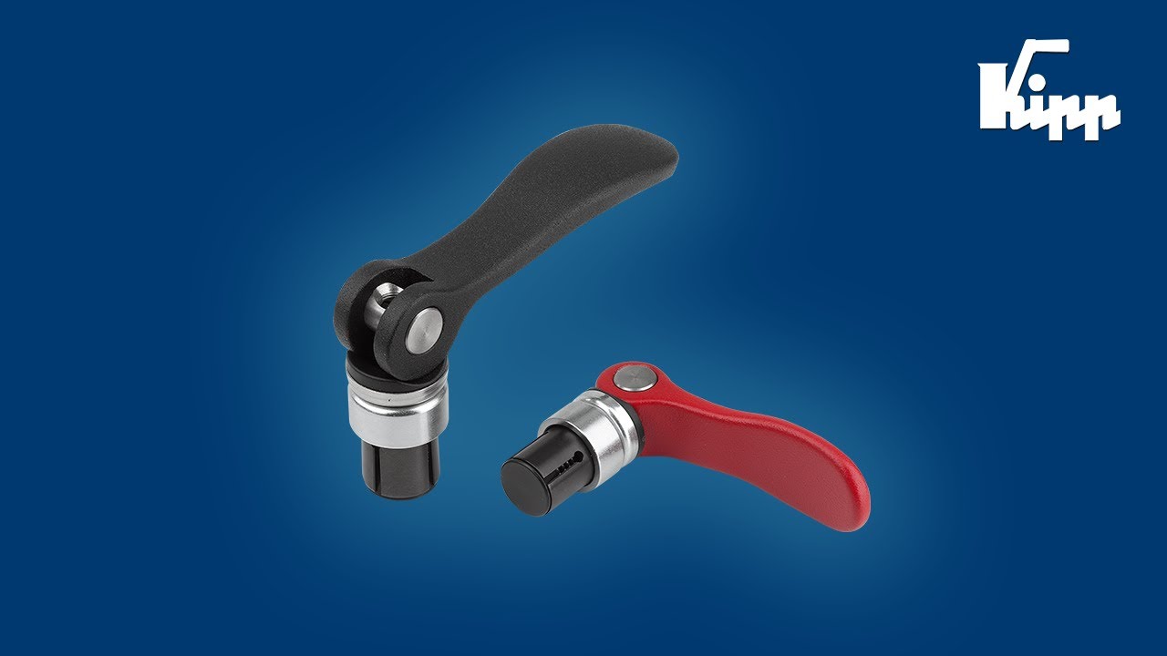 KIPP Mandrel collets with cam lever