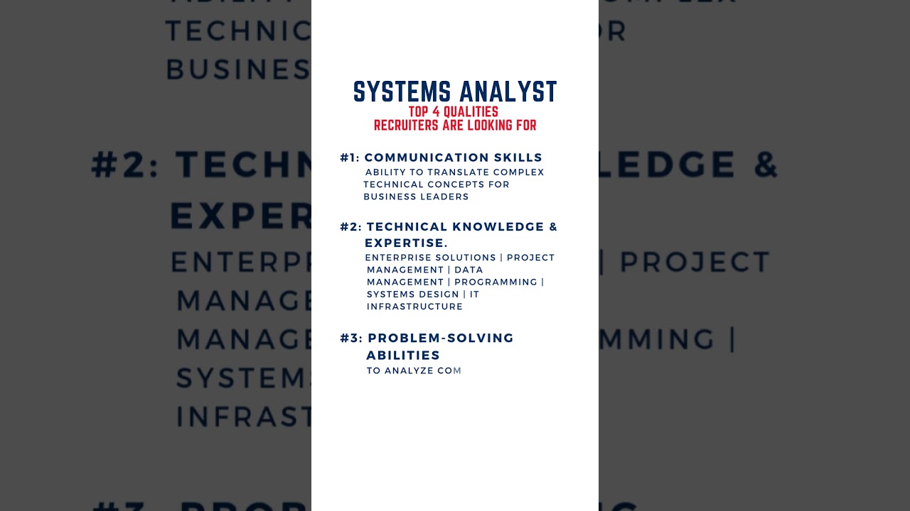 Salary and skills for Systems Analyst (6/2025)