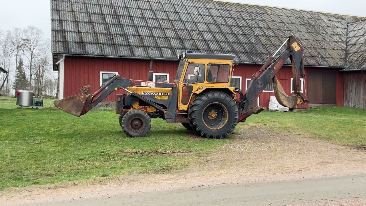 Traktorgrävare Volvo BM 600, Värnamo, Klaravik auktioner