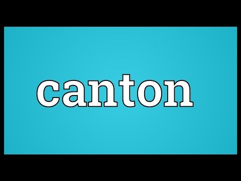 Canton Meaning