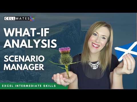 Excel What-If Analysis - Scenario Manager