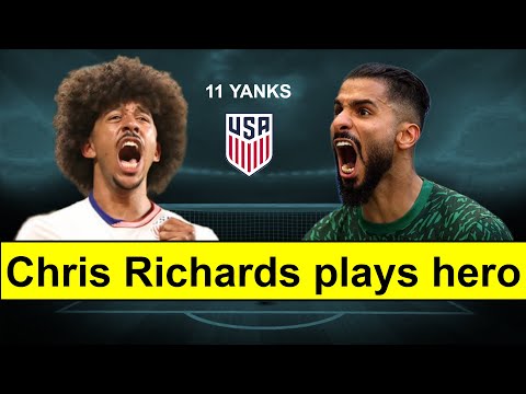 Job Done! Richards delivers as USMNT squeak past Saudi Arabia