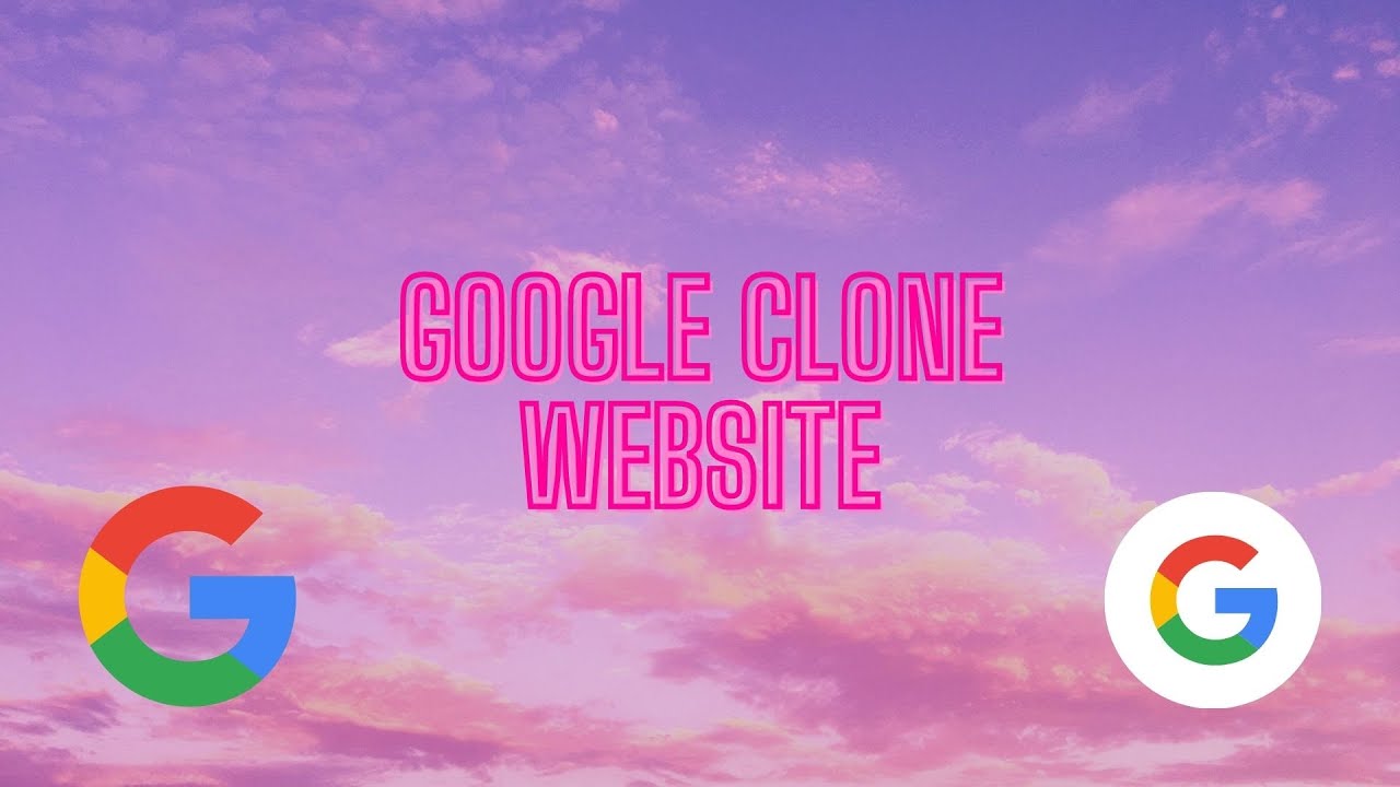 Google Clone Website By HTML AND CSS