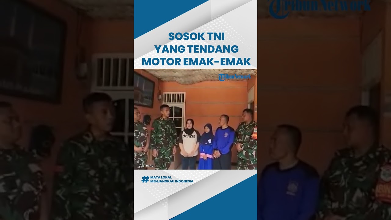 Siap-siap Sanksi Menanti, Inilah Sosok Oknum TNI yang Viral Tendang Motor Emak-emak di Bekasi ...