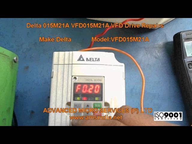 Delta VFD-M Series AC Drives - Delta VFD015M21A VFD-M Series Drive ...