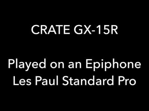 Crate GX-15R Demo