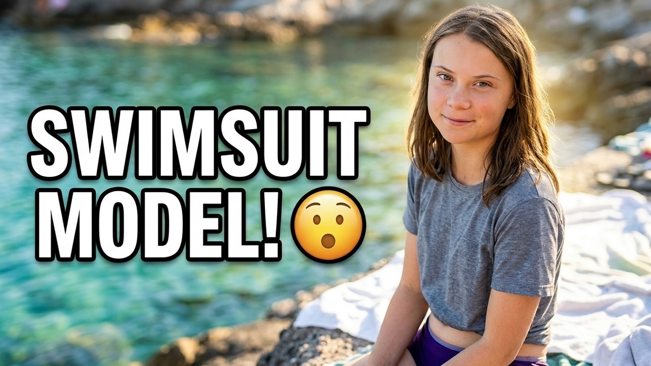 Greta Thunberg Swimsuit Model 😮