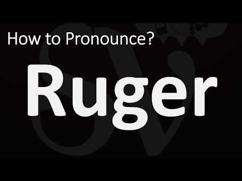 How to Pronounce Ruger? (CORRECTLY)