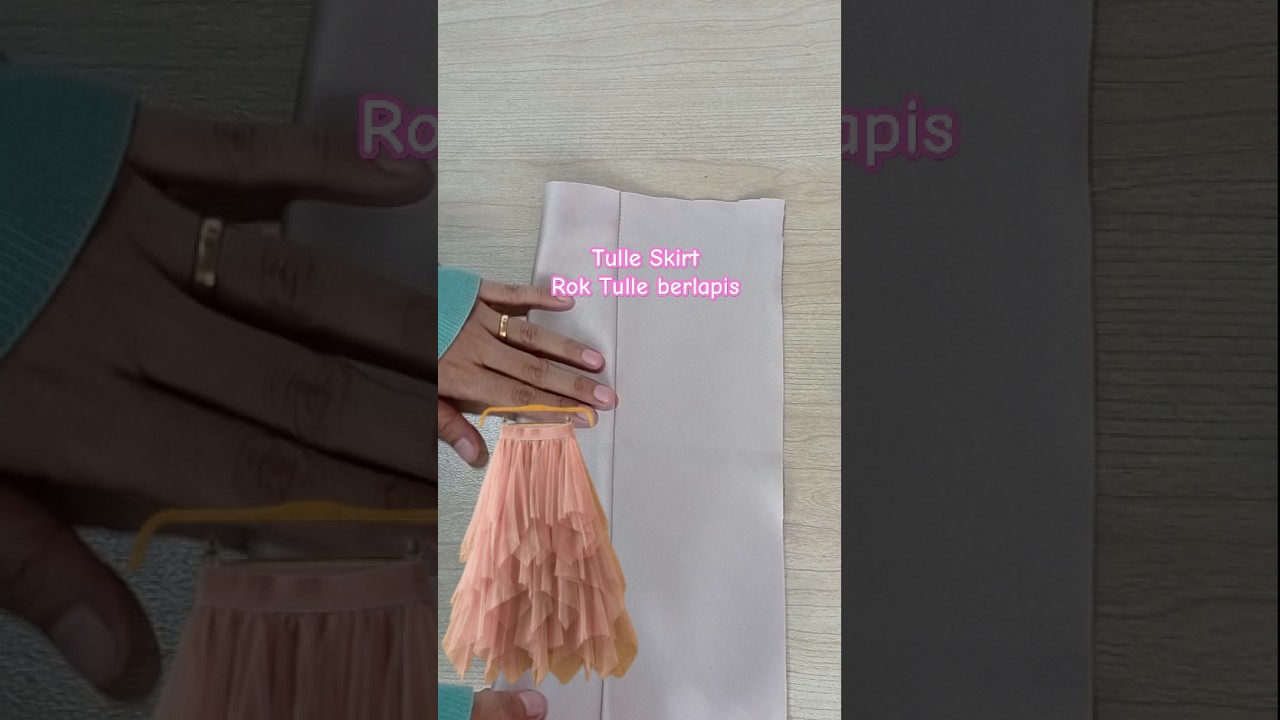 Tulle Skirt #sewing #sewingtutorial #fashion #shortvideo  #stitching #sewingsecrets #ussewtips