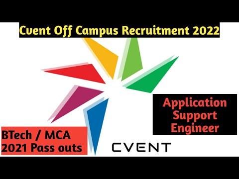Cvent Off Campus Drive for 2021 and 2022 Batch || Job openings for freshers || RR Digital